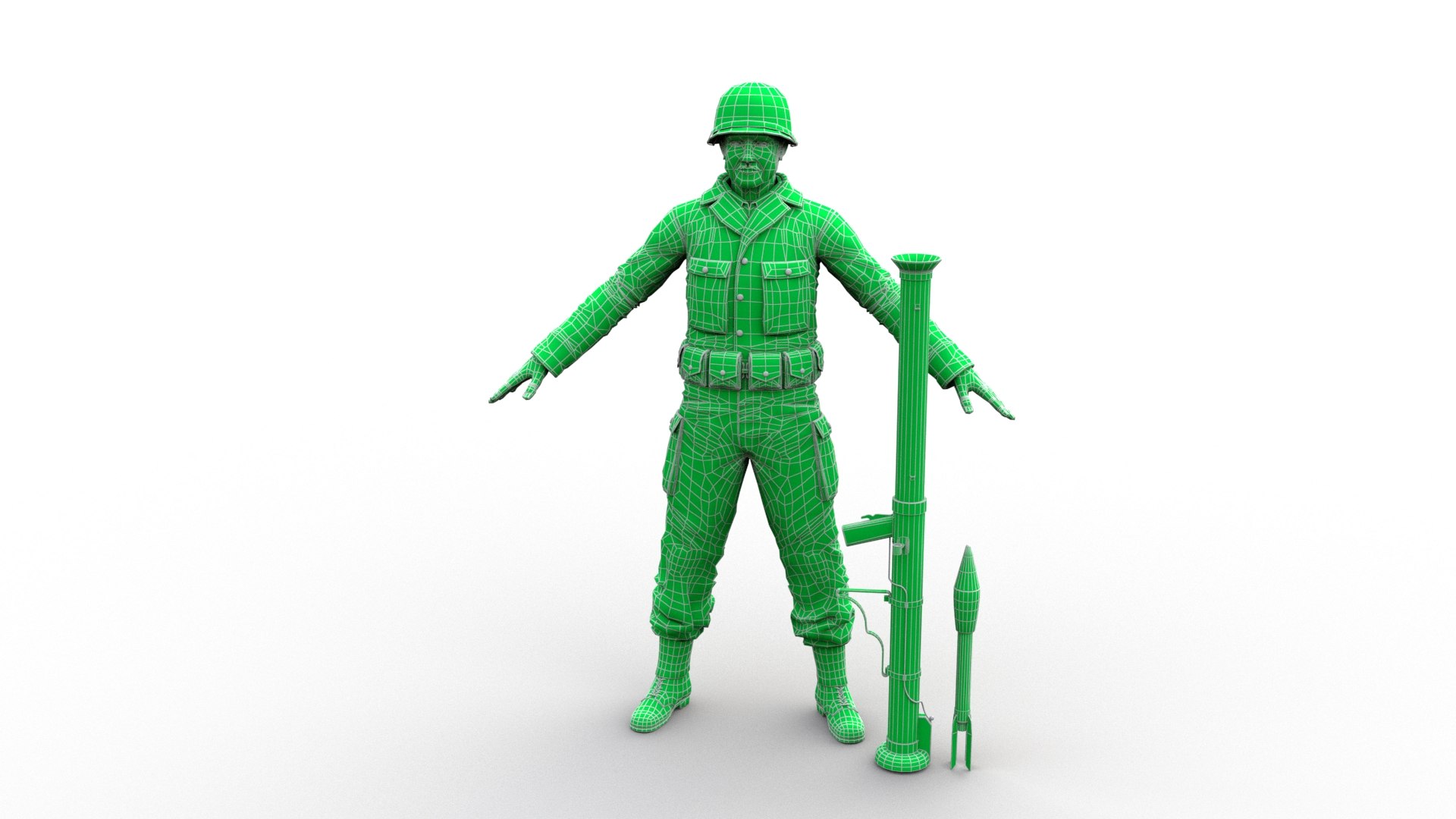 Infantry US 1941 3D Model - TurboSquid 2051669
