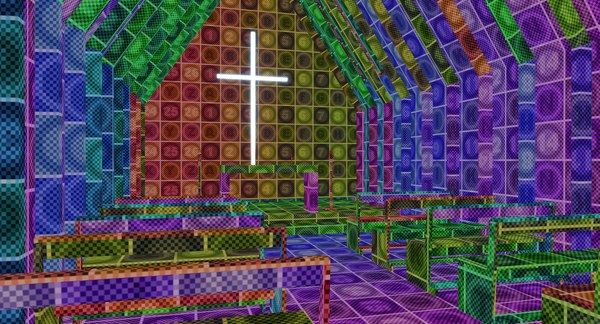 Chapel church architecture 3D model - TurboSquid 1462946