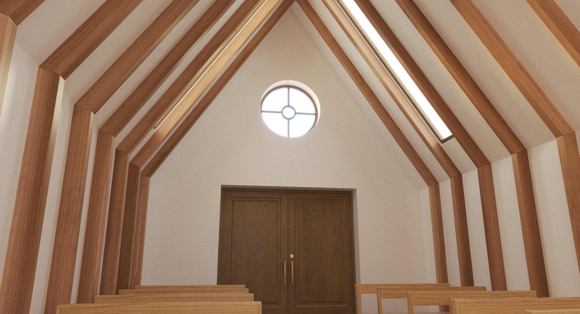 Chapel Church Architecture 3D Model - TurboSquid 1462946