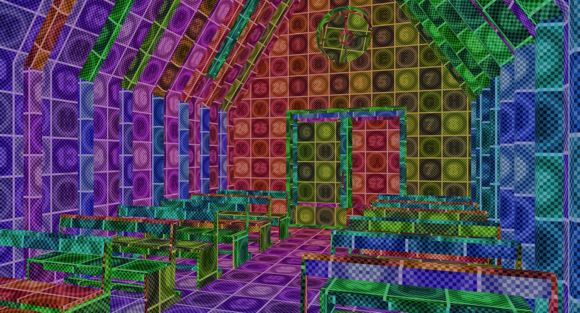 Chapel church architecture 3D model - TurboSquid 1462946