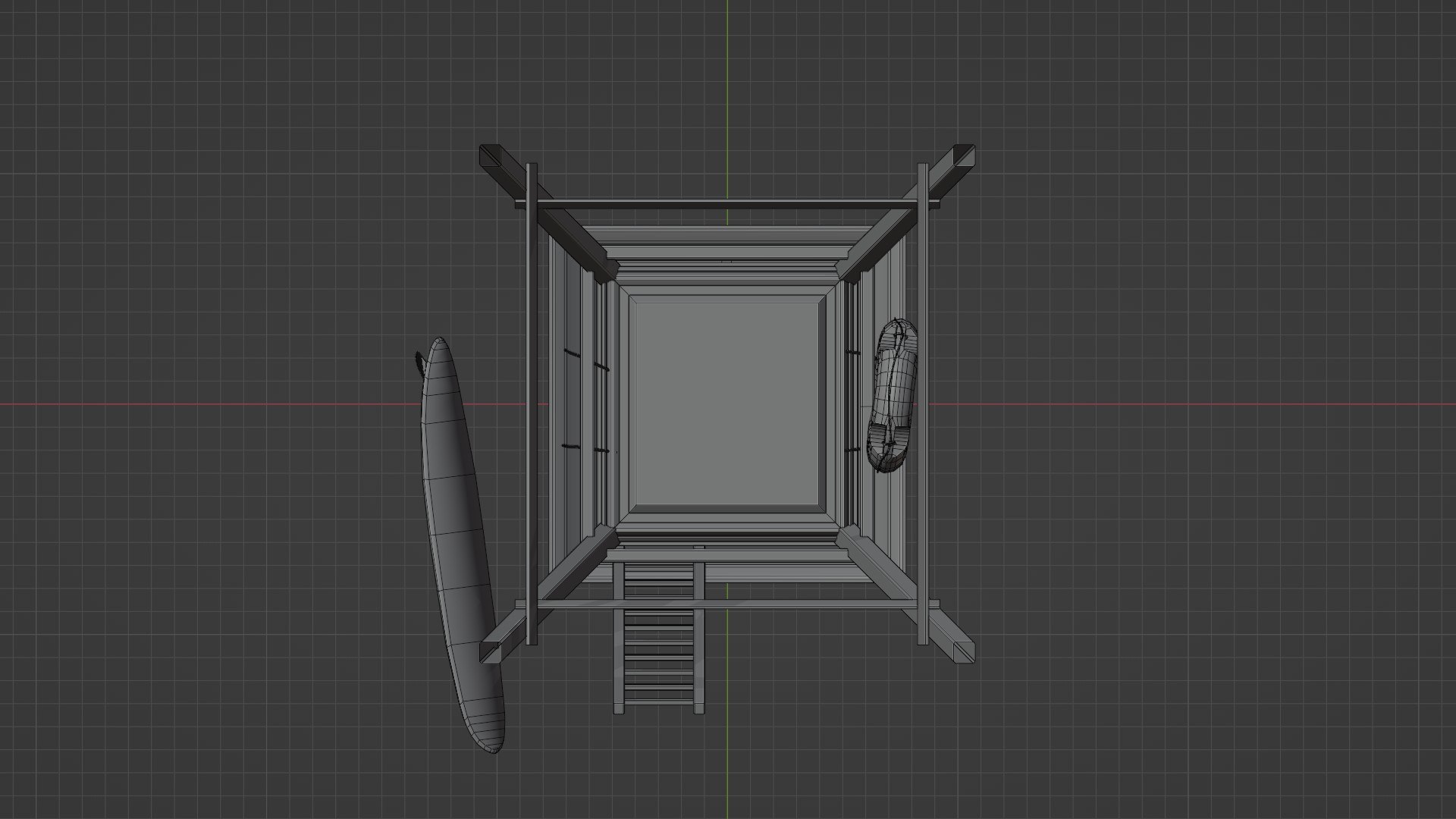 Lifeguard Rescue Guard Tower Beach Lookout Low-poly 3D - TurboSquid 2070821