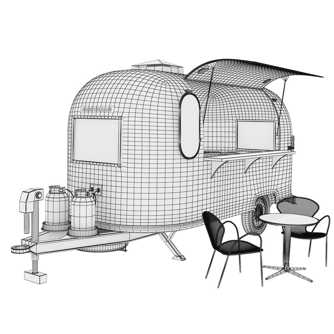 3D Bar Car Trailer - TurboSquid 1558306