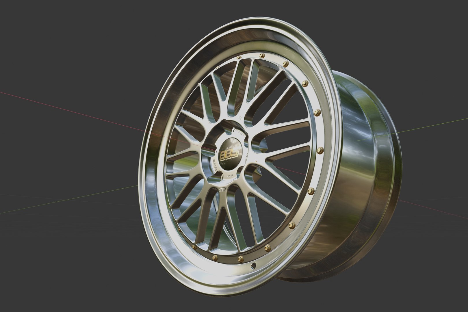 3D model BBS LM Car wheel - TurboSquid 1759404