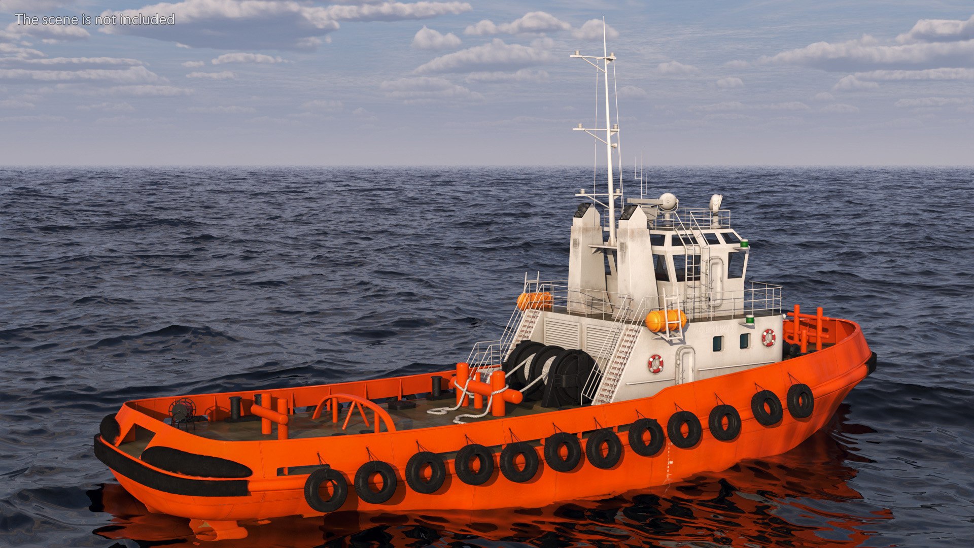 deep sea tug generic c4d