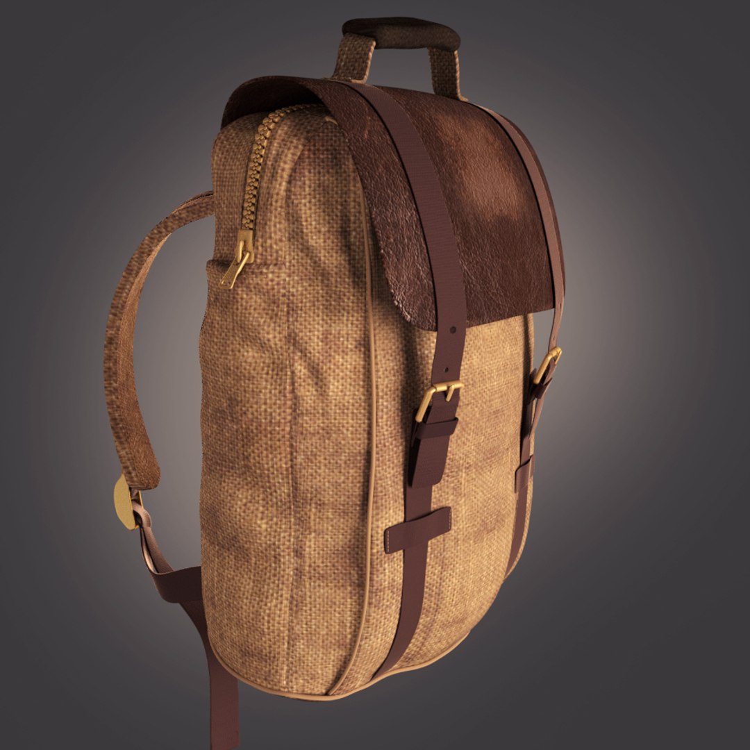 3D Backpack Model - TurboSquid 1160537