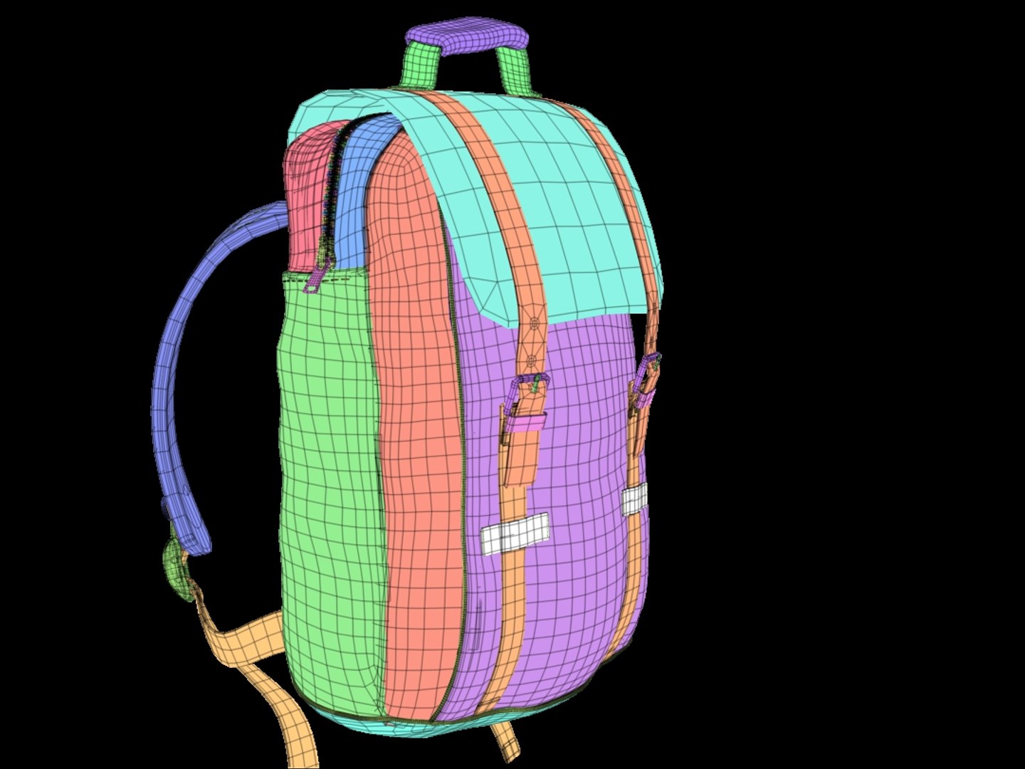 3D Backpack Model - TurboSquid 1160537
