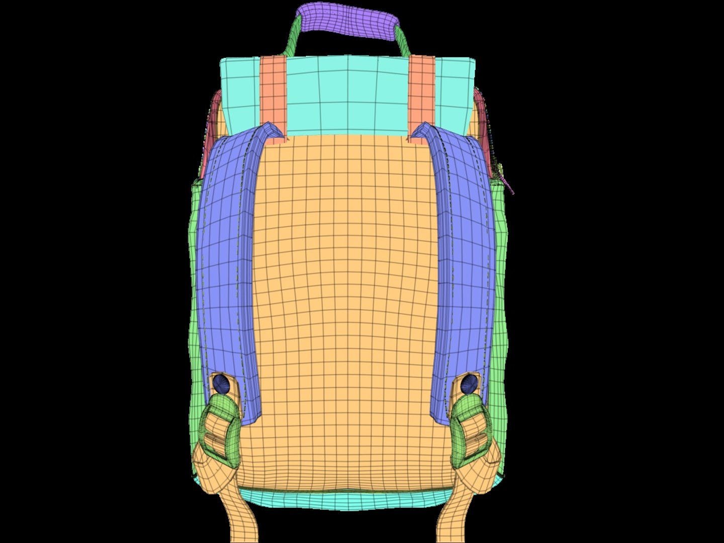 3D Backpack Model - TurboSquid 1160537