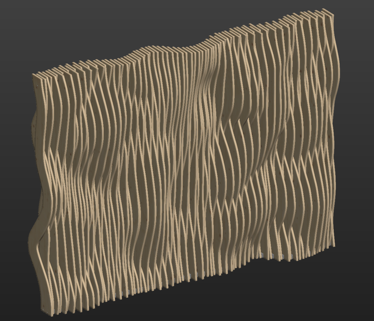 Parametric wall 3D - TurboSquid 1356869