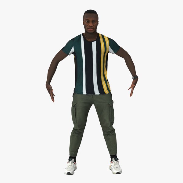 Carl Casual Spring A Pose 3D model - TurboSquid 2029422