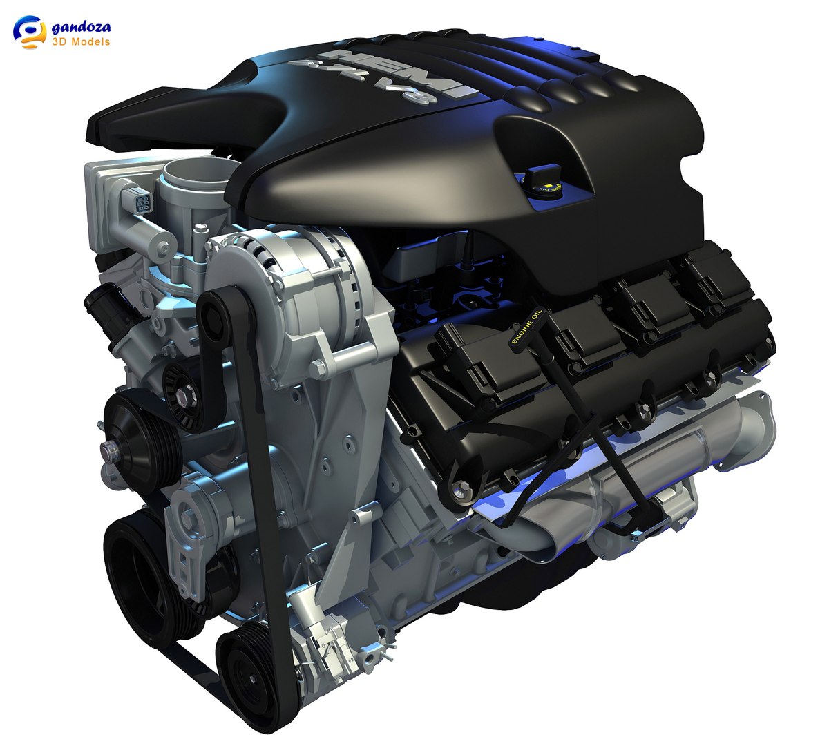 Max Dodge Ram V8 Auto Engine