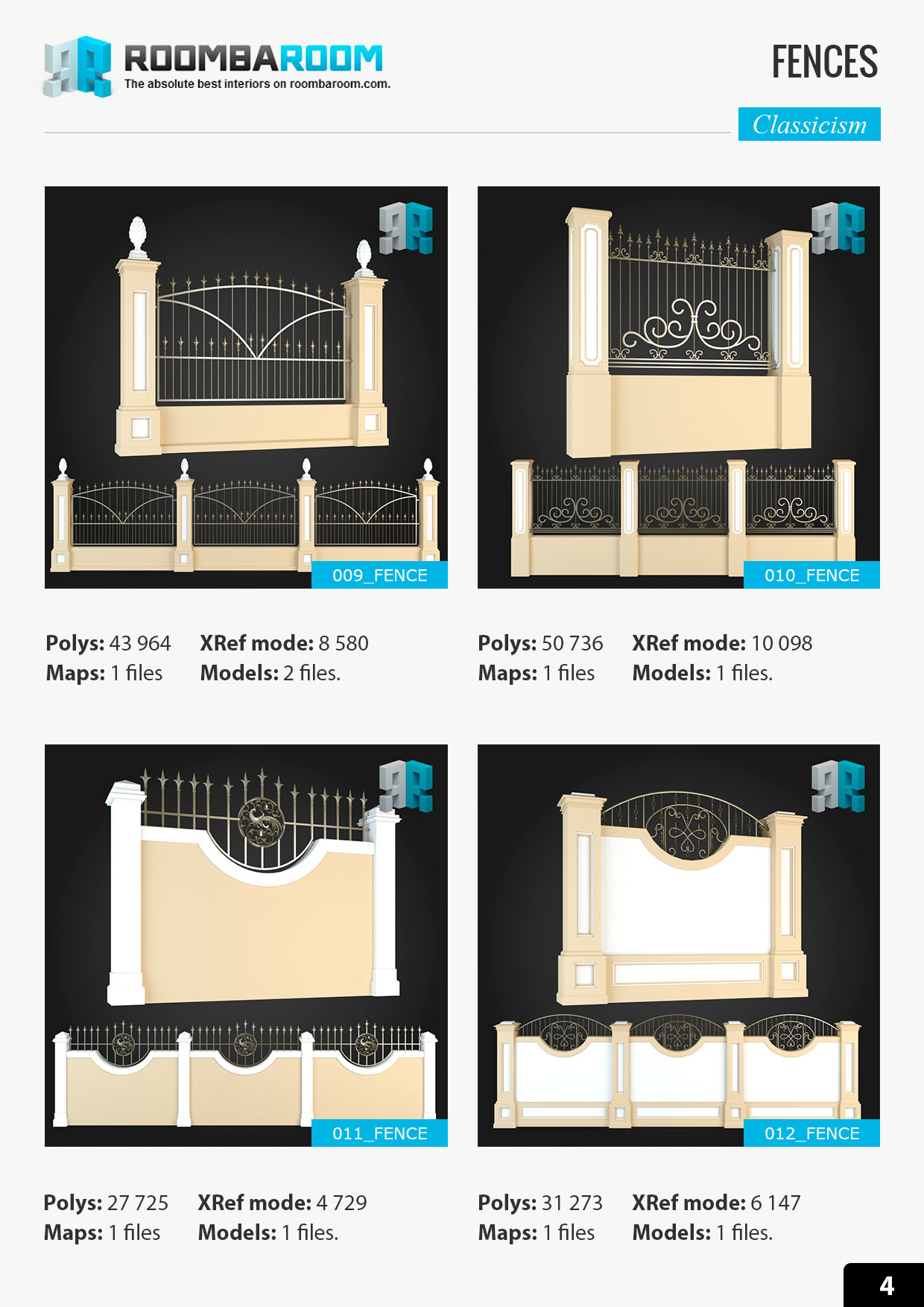 3d architectural modules