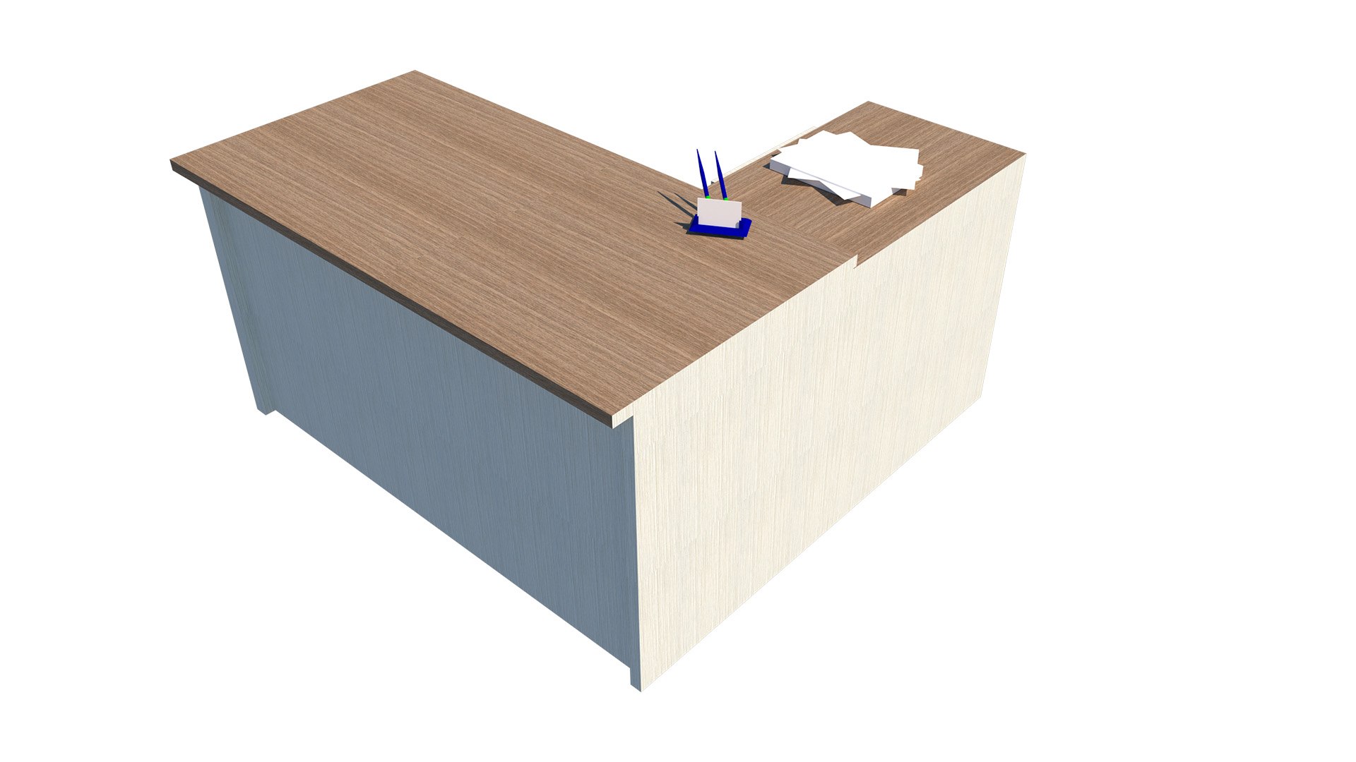 3D Model ADMIN DESK - TurboSquid 2052098