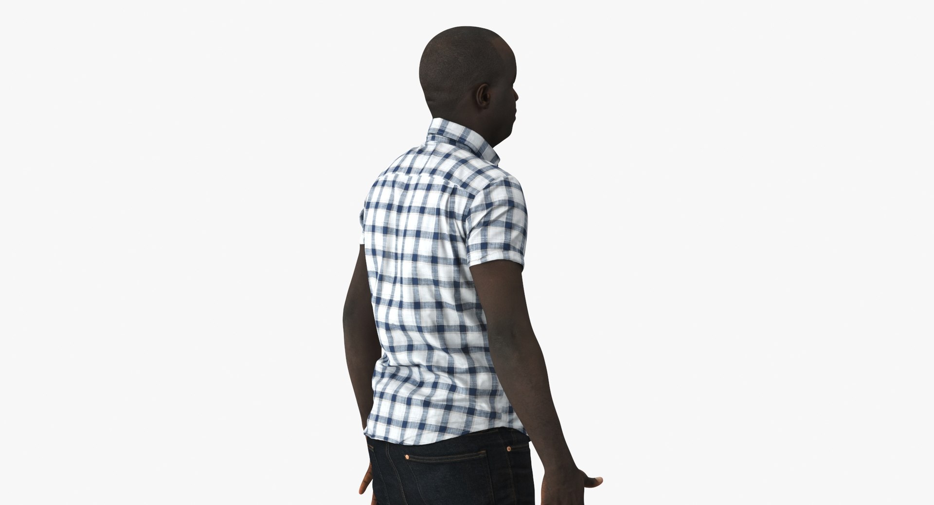 3D Calvin Casual Spring A Pose model - TurboSquid 2018236