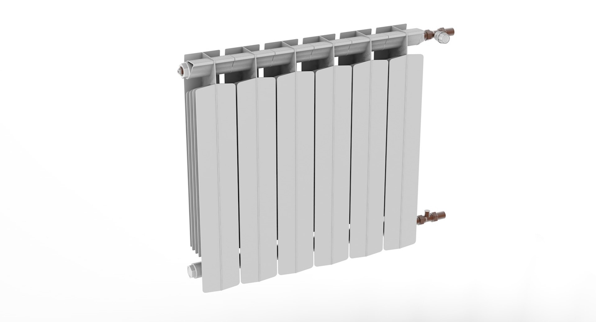 3D Central Heating Radiator Model - TurboSquid 1501124