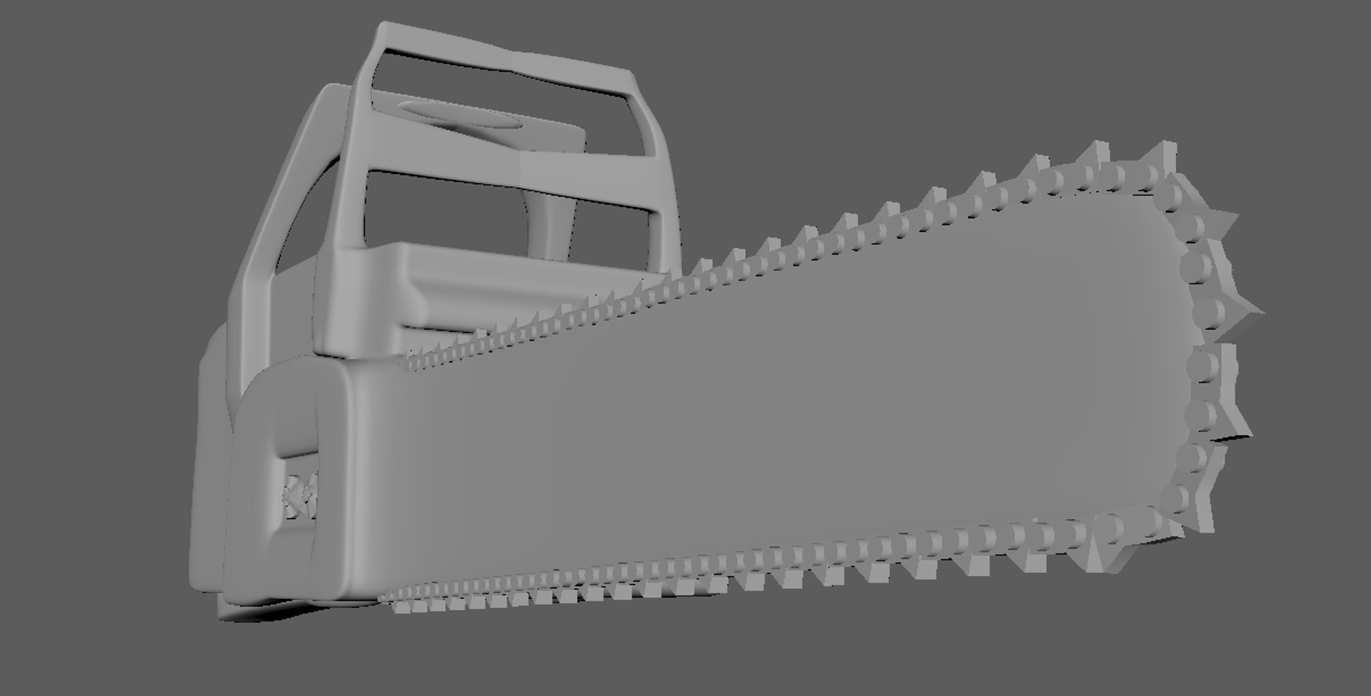 Simple Chainsaw Chains Model - TurboSquid 1274971