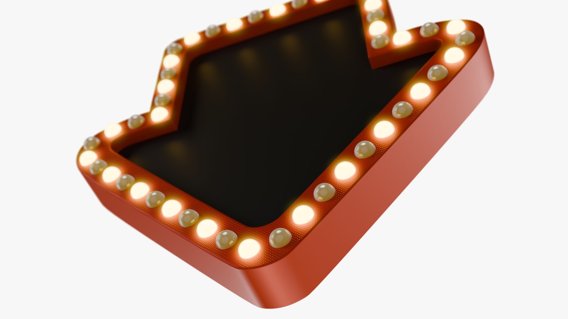 3D Led Arrow - TurboSquid 2381478
