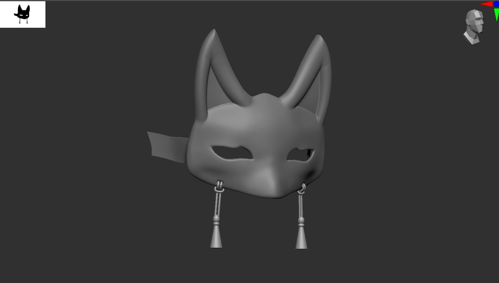 3D Model Kitsune - High Poly Base Mesh - TurboSquid 1726077