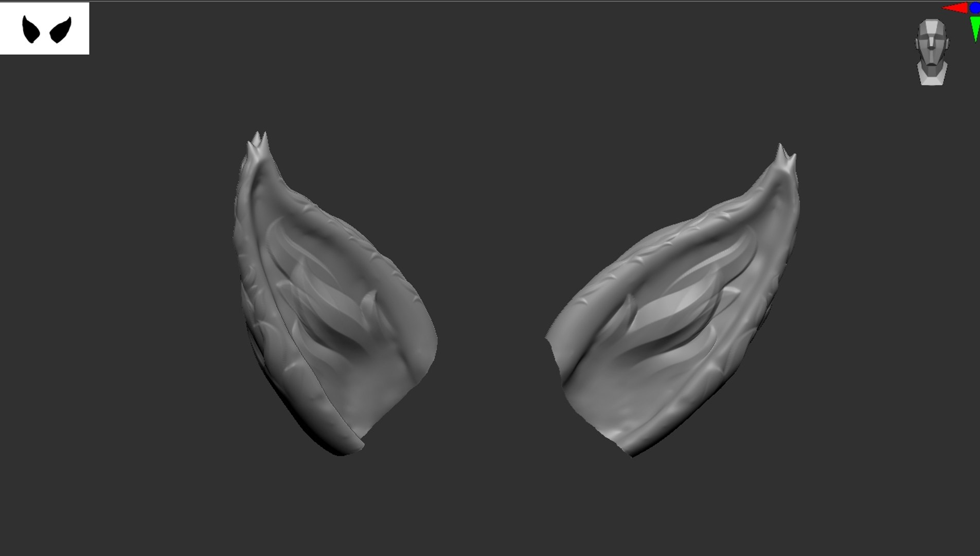 3D Model Kitsune - High Poly Base Mesh - TurboSquid 1726077