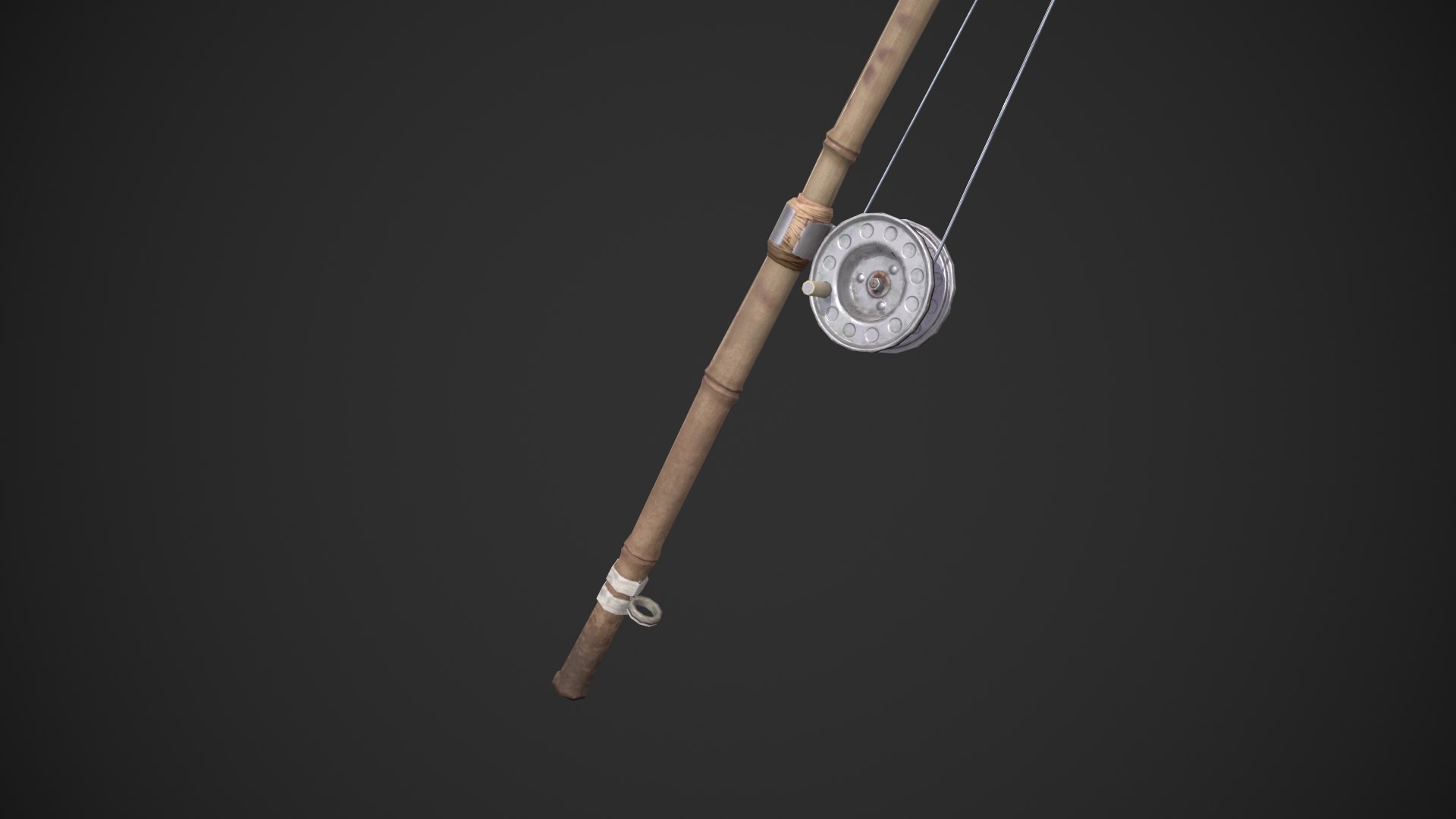 Fishing Pole 3D Model - TurboSquid 1946701