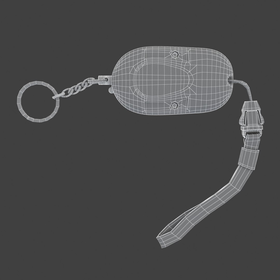 Personal Safety Alarm 3D Model - TurboSquid 1226497
