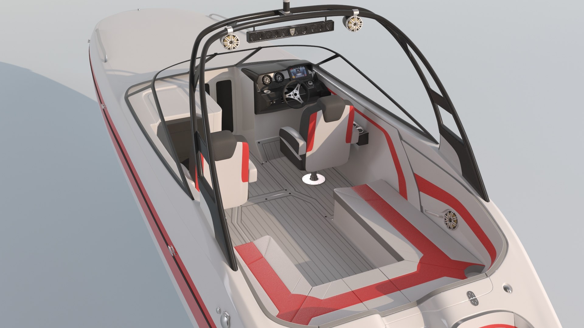 3D Luxury Motorboat - TurboSquid 1515868