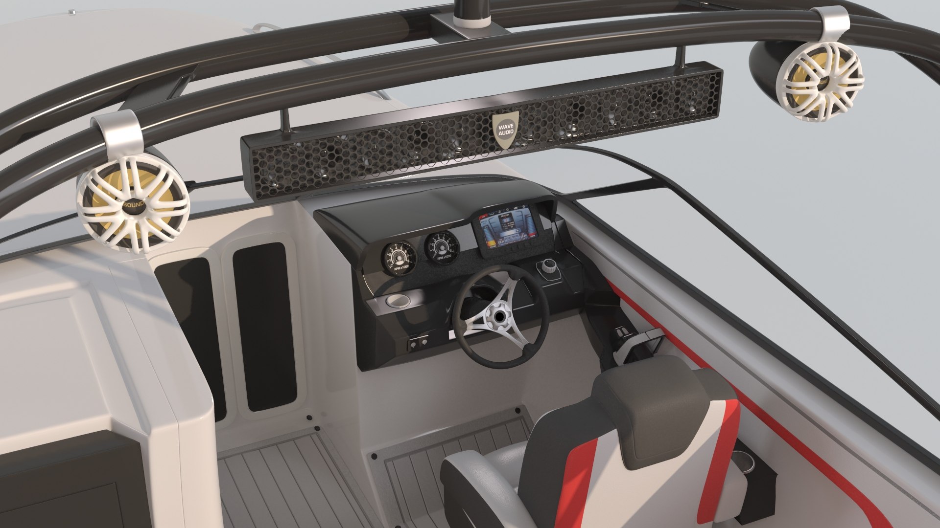 3D Luxury Motorboat - TurboSquid 1515868