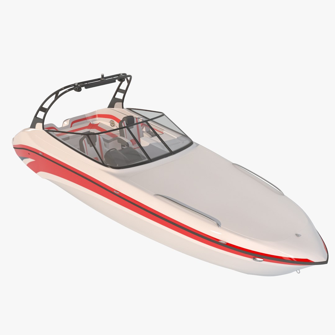 3D Luxury Motorboat - TurboSquid 1515868