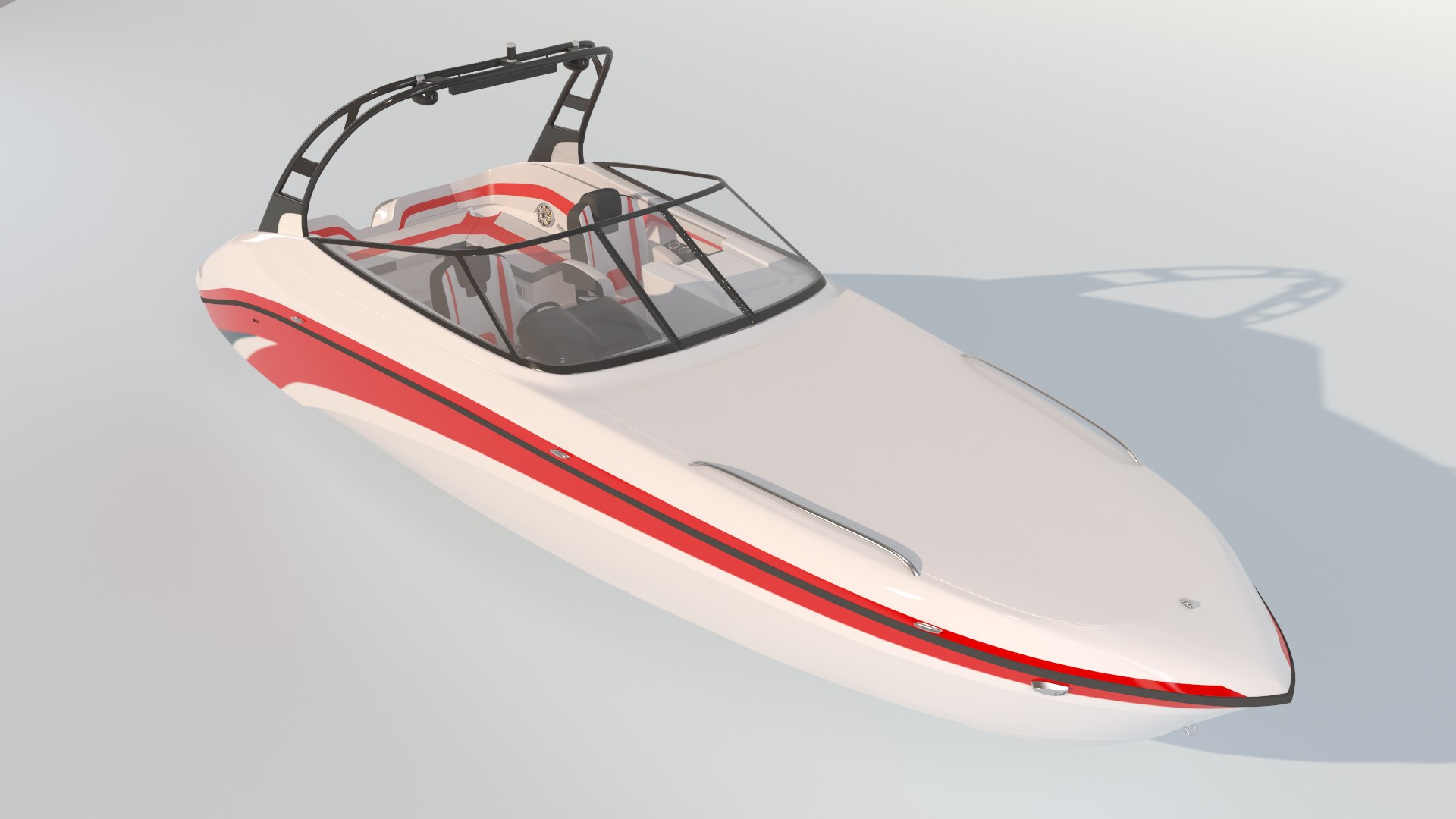 3D Luxury Motorboat - TurboSquid 1515868