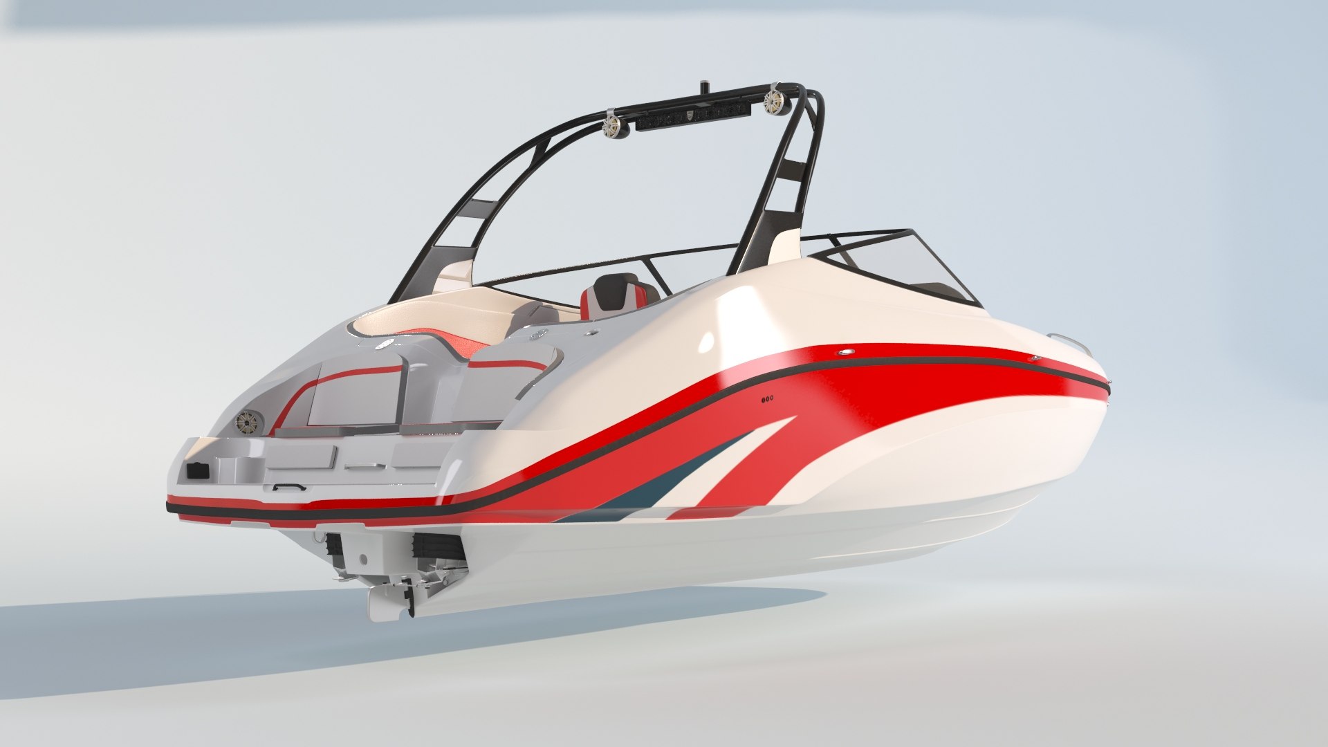 3D Luxury Motorboat - TurboSquid 1515868