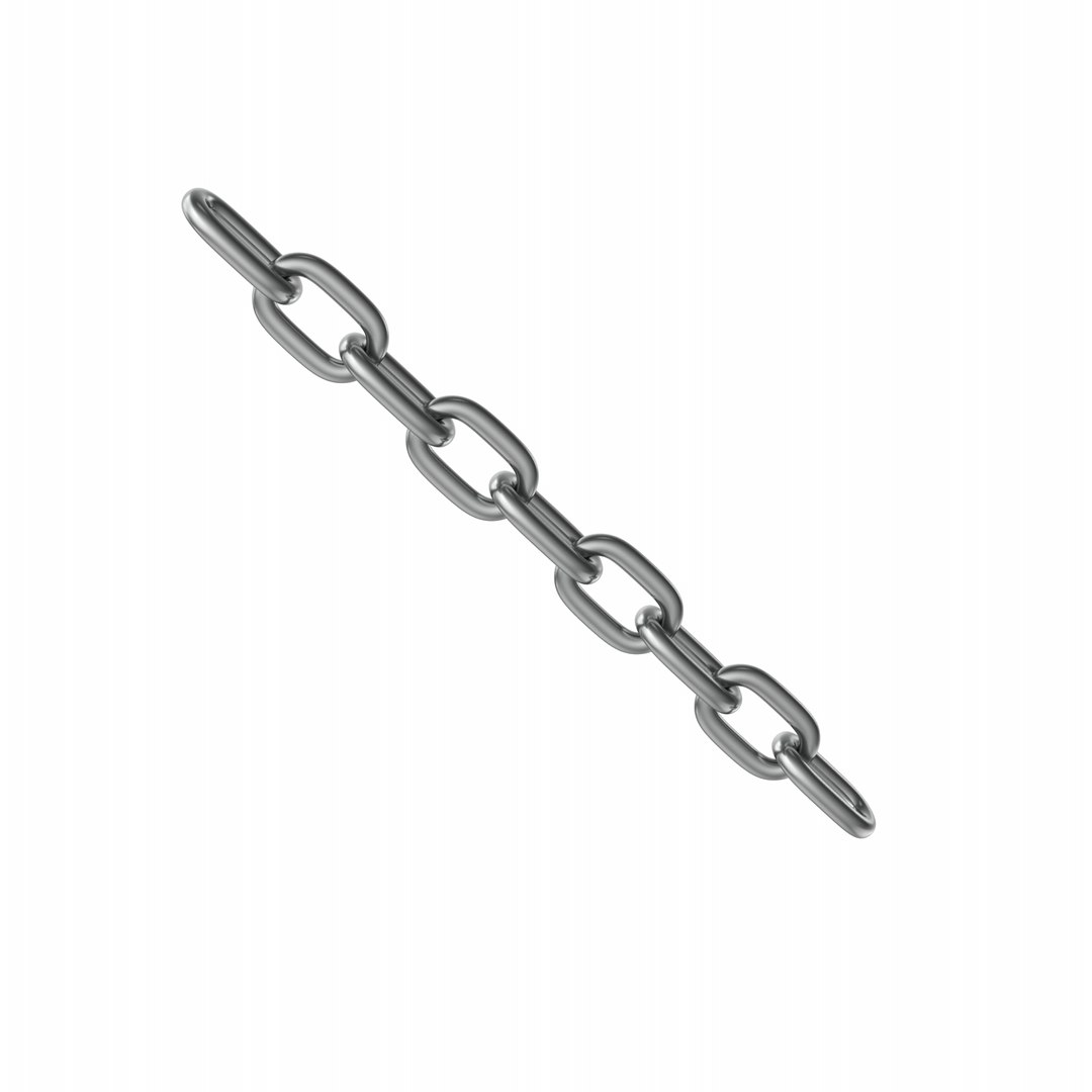 Steel Chain 3D Model - TurboSquid 2262561
