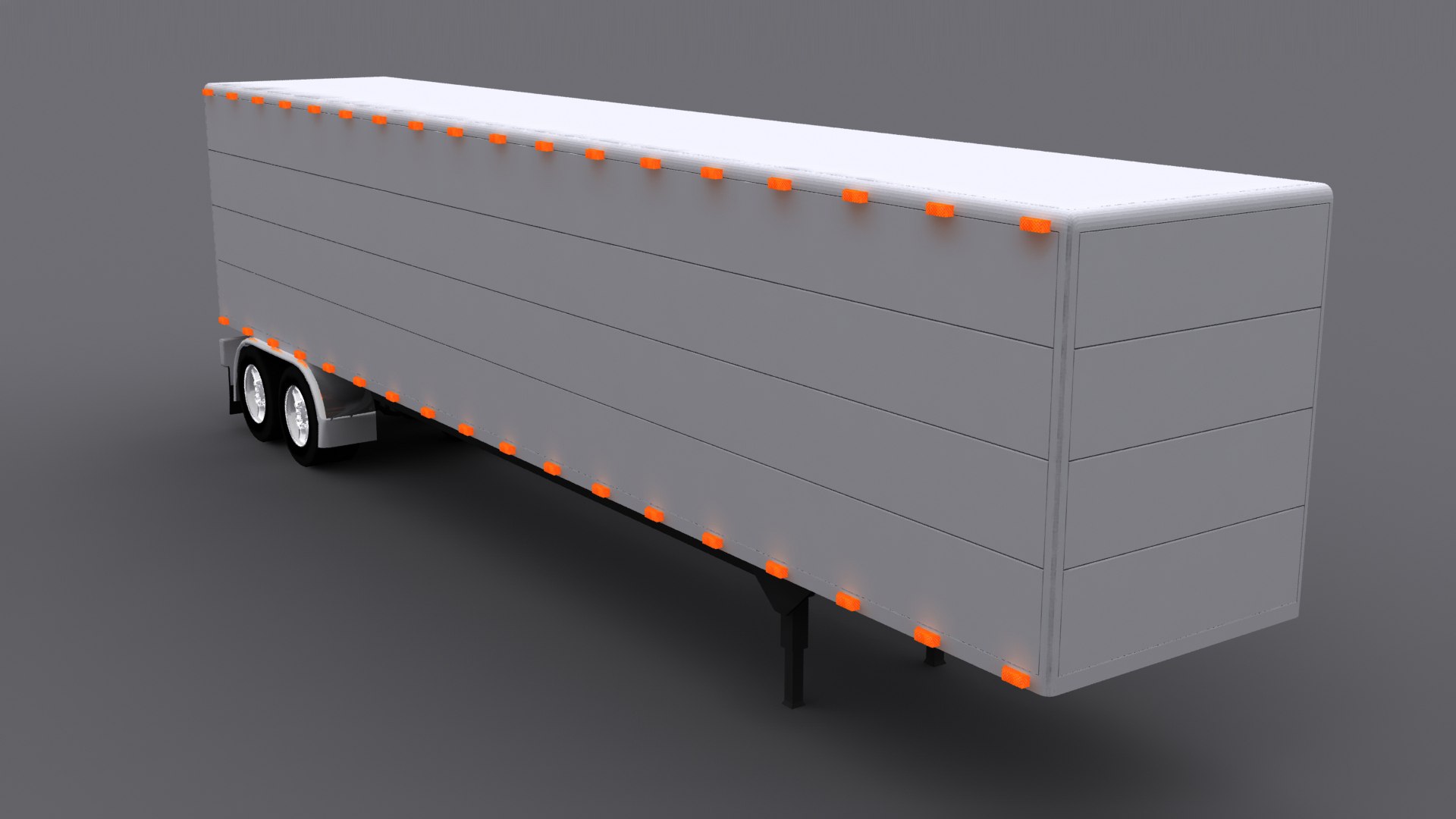 3D Model Cargo Trailer - TurboSquid 2008041