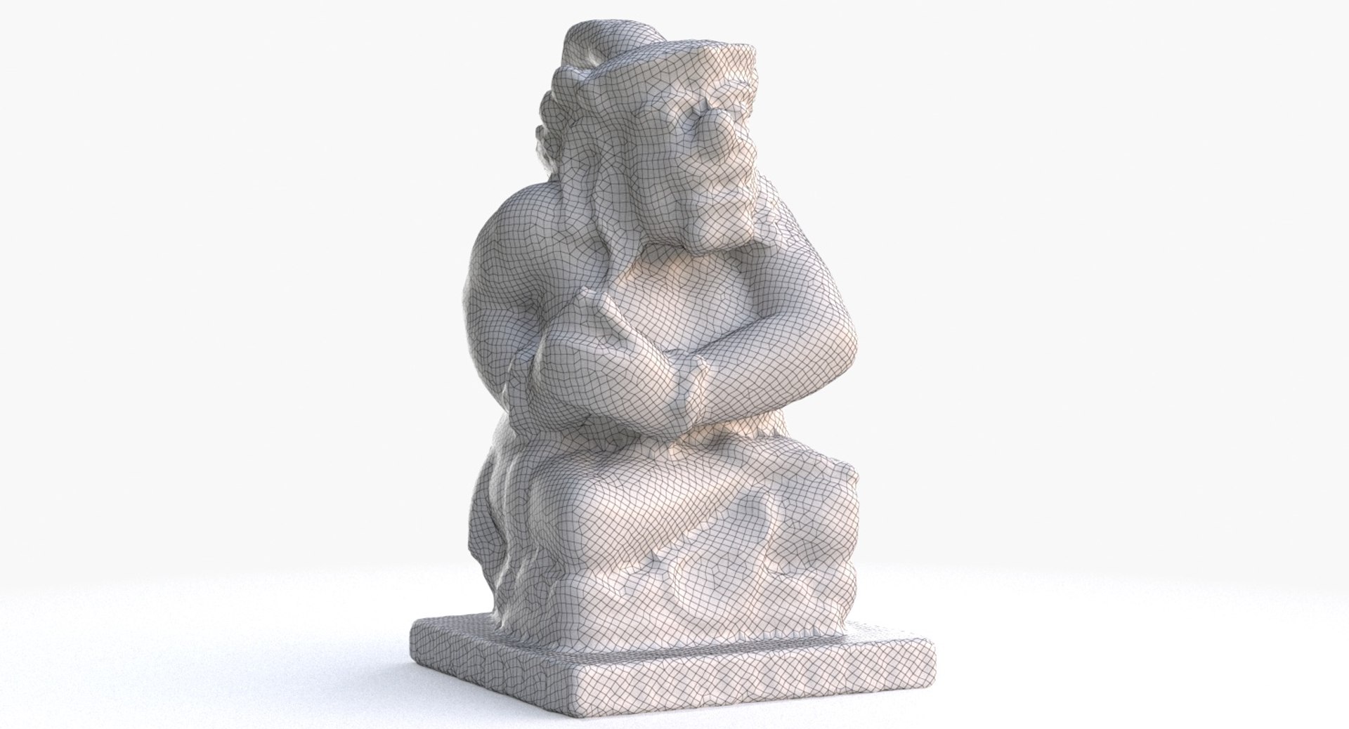 3D Model Balinese Guardian Statue - TurboSquid 1407579