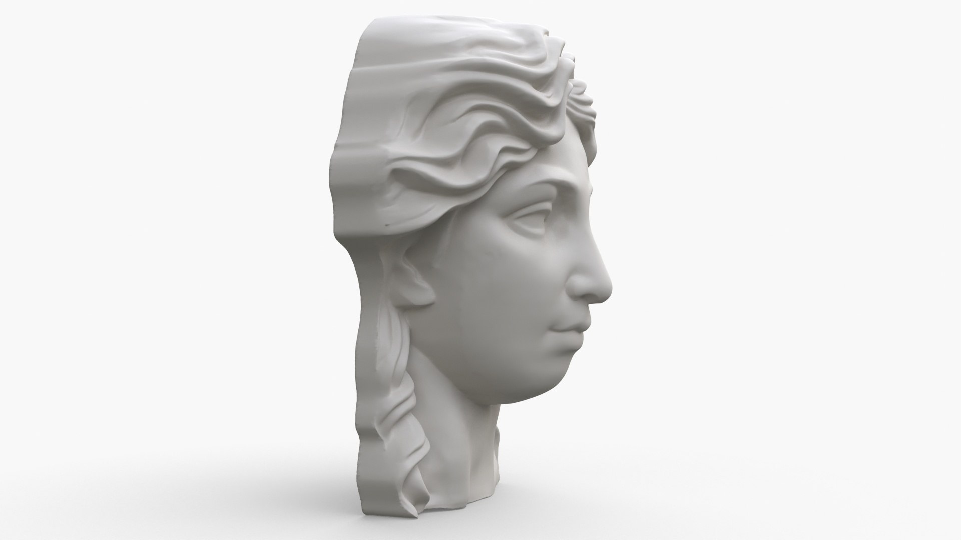 Woman Face 3 3D Model - TurboSquid 2216489