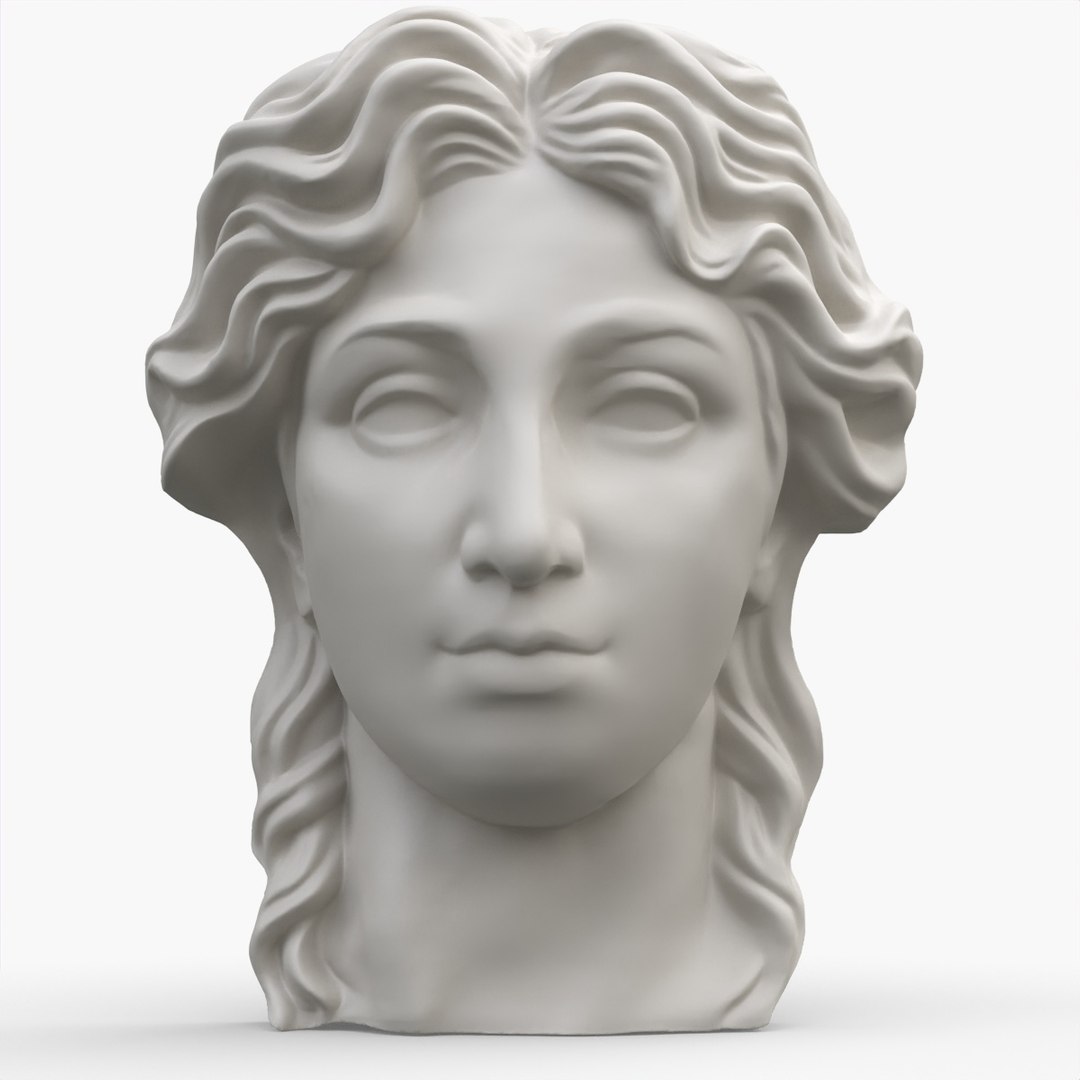 Woman Face 3 3d Model Turbosquid 2216489