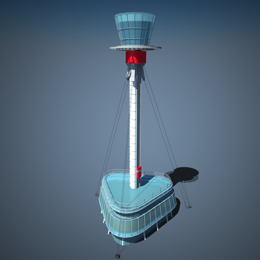3ds London Heathrow Control Tower