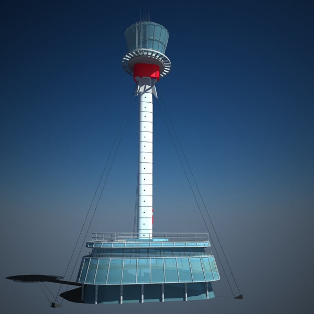 3ds London Heathrow Control Tower