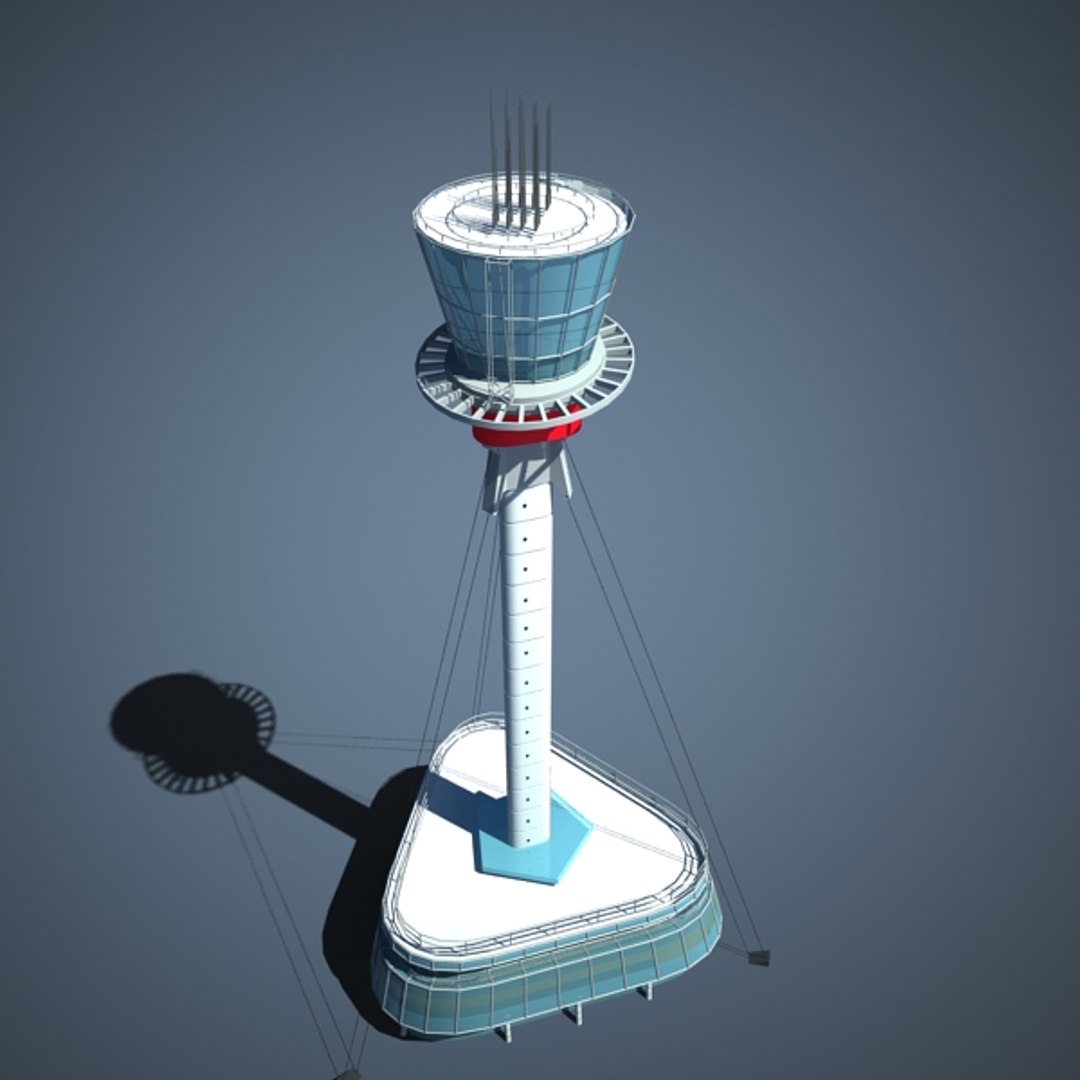 3ds London Heathrow Control Tower