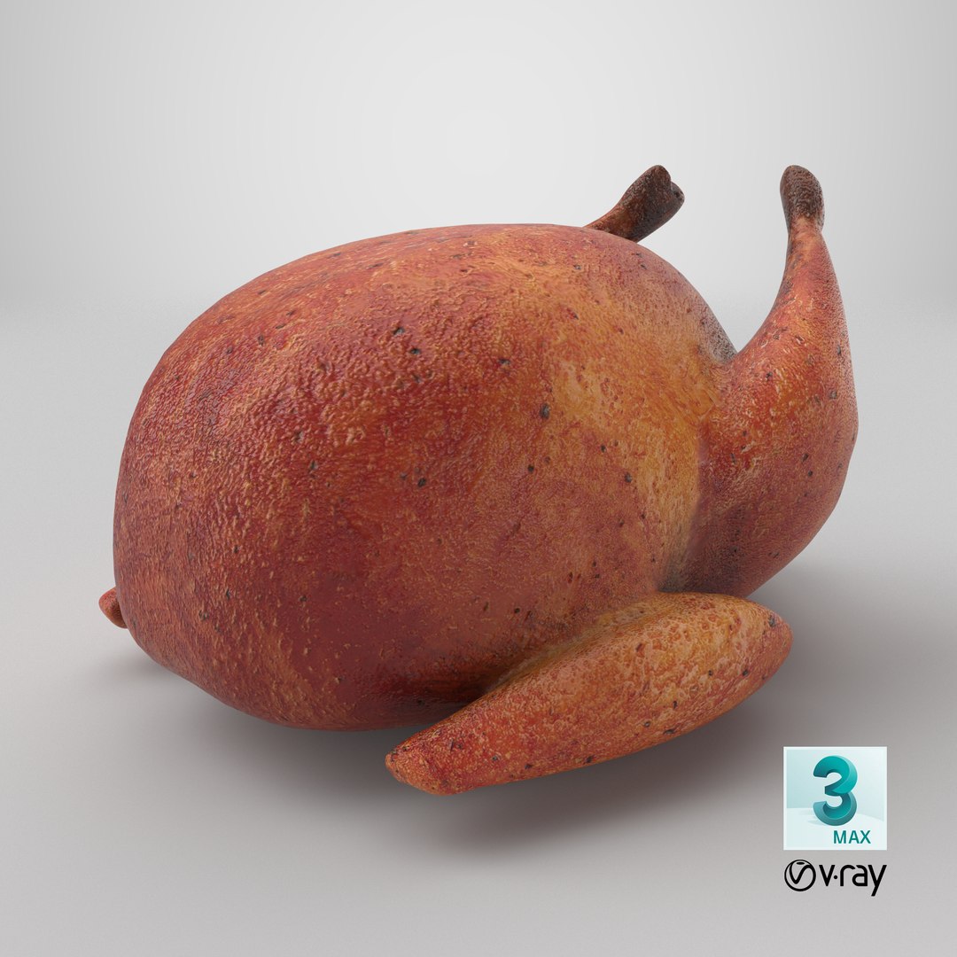 Roasted Turkey 3D - TurboSquid 2134730