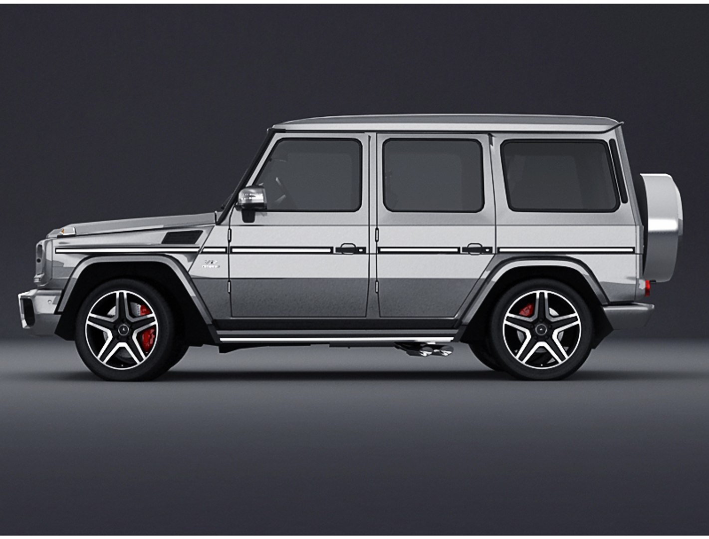 3d 3ds Mercedes-benz G65 Amg 2013