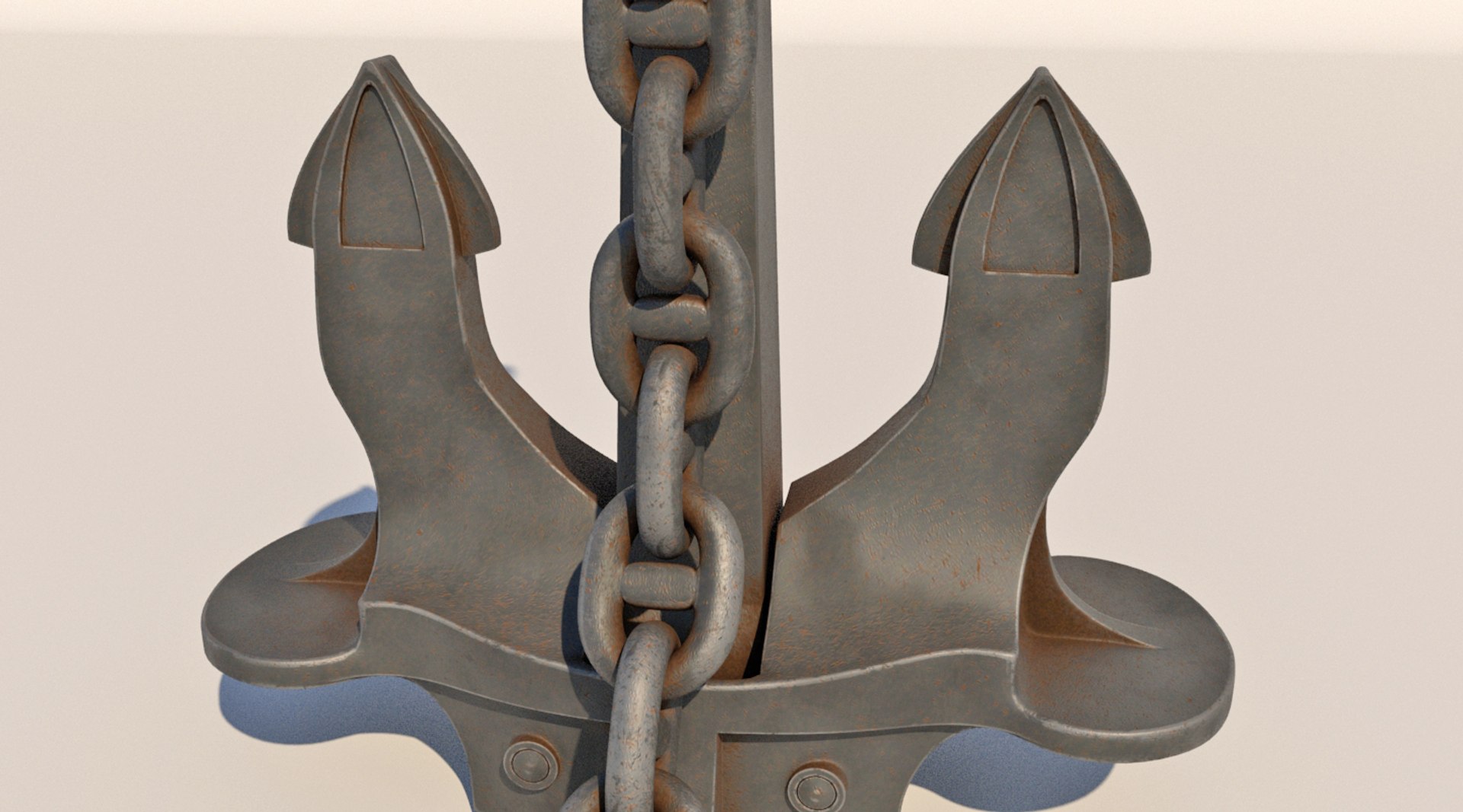 Union Type Anchor 3D - TurboSquid 1290269
