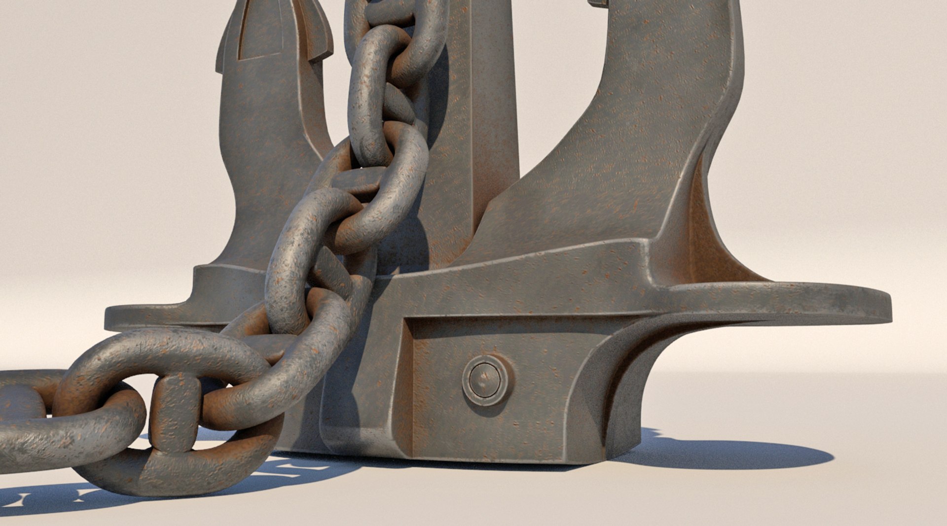 Union Type Anchor 3D - TurboSquid 1290269