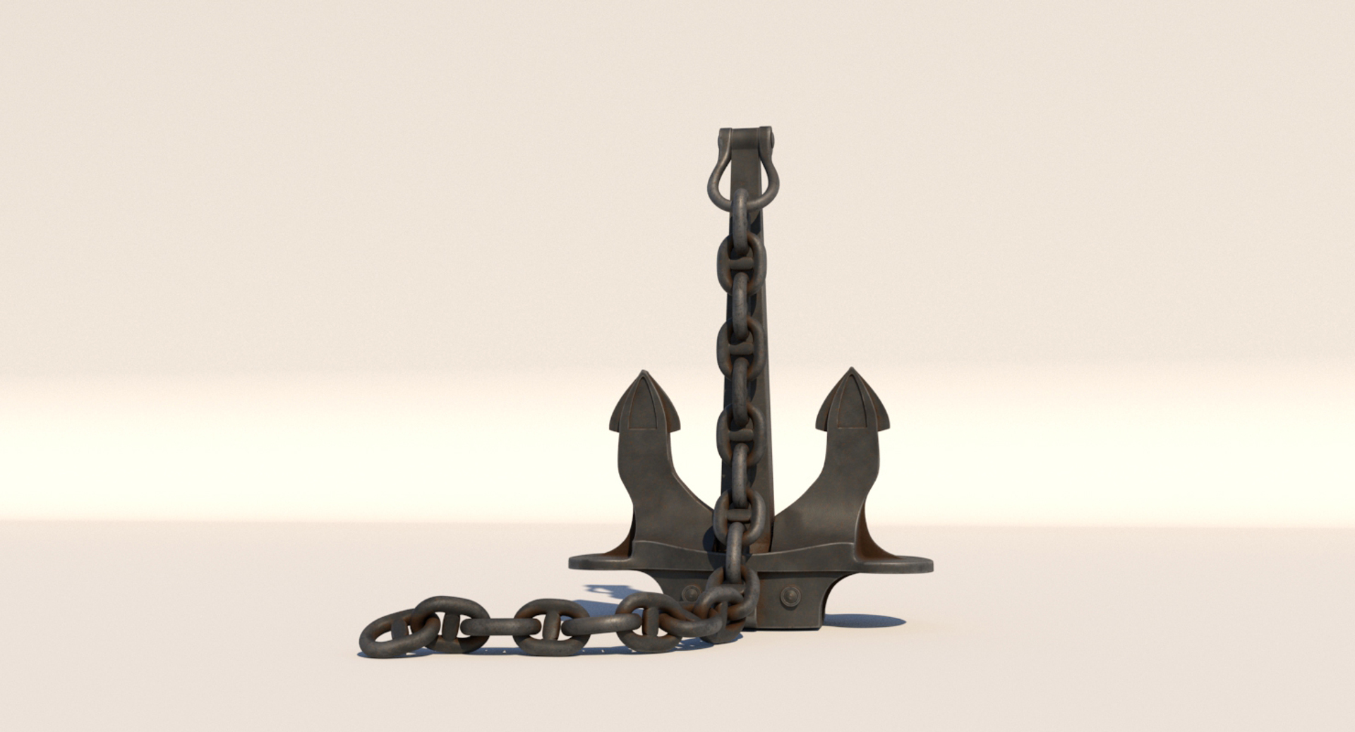 Union Type Anchor 3D - TurboSquid 1290269