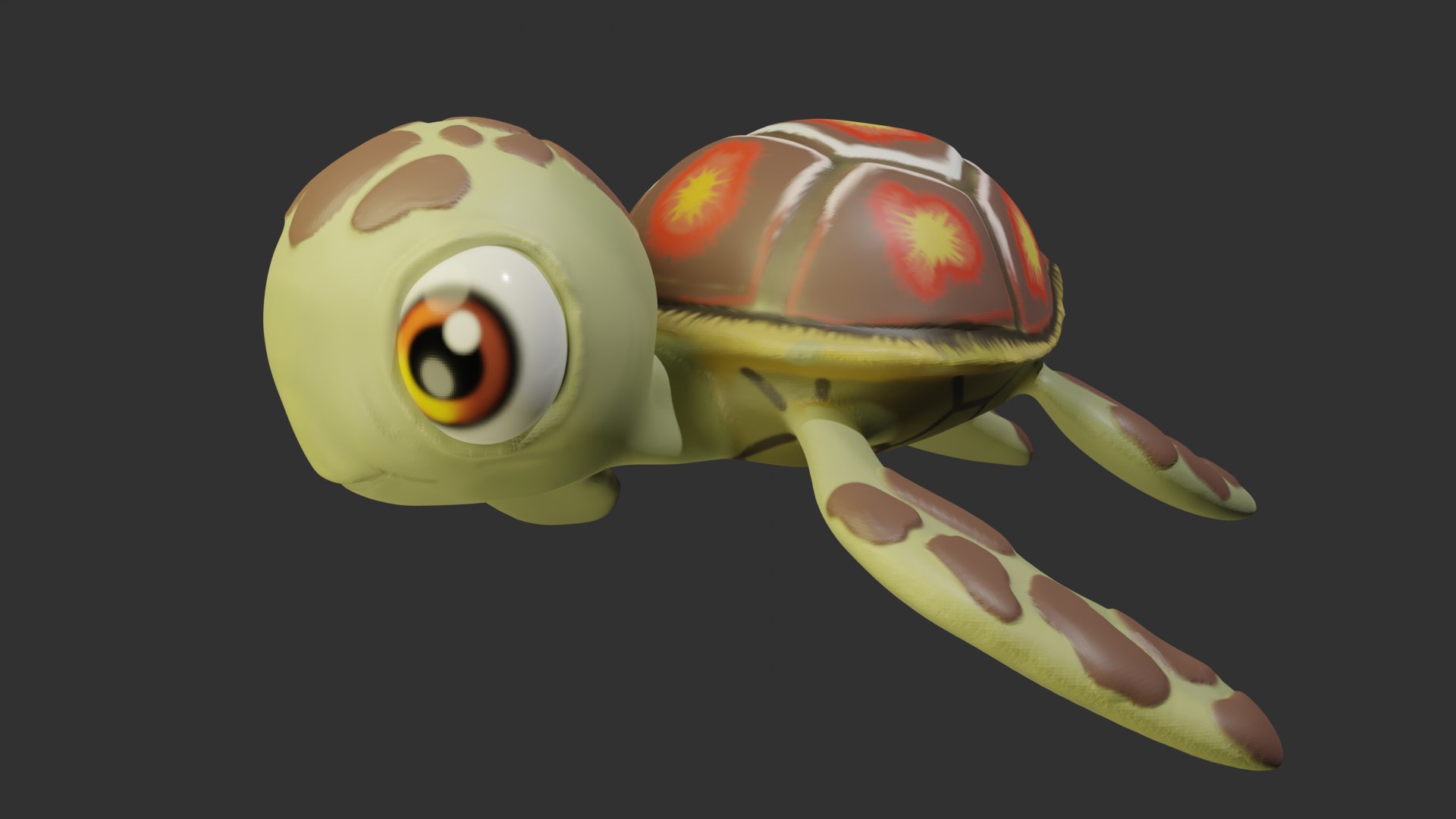 3D Turtle 3d Model Model - TurboSquid 2155229
