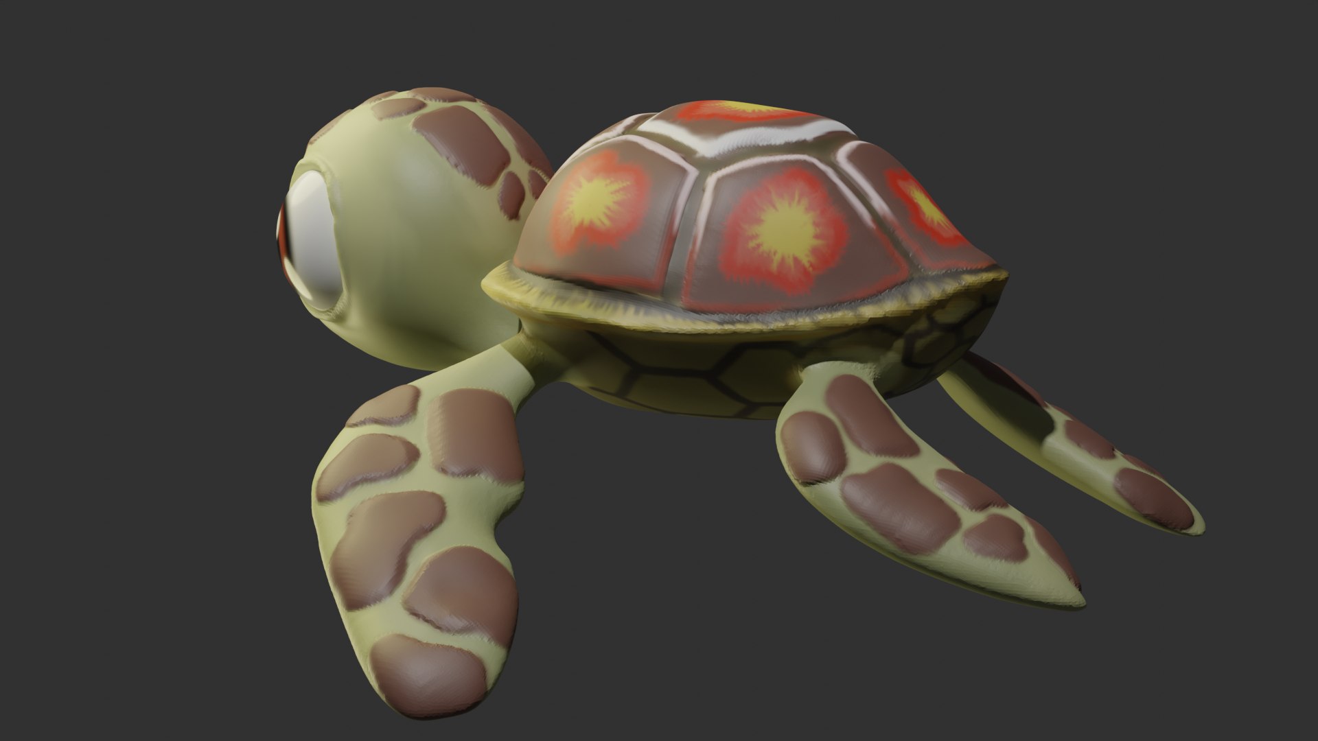 3D Turtle 3d Model Model - TurboSquid 2155229