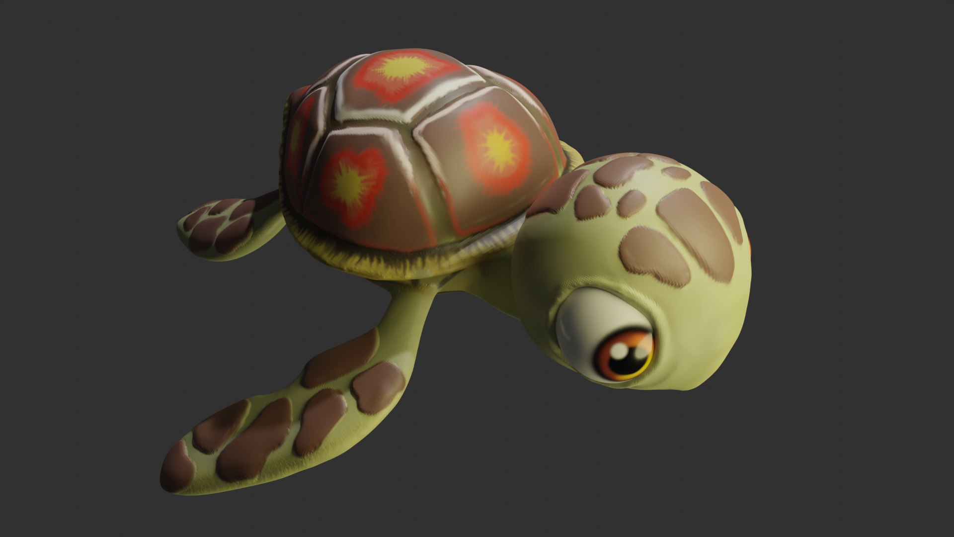 3D Turtle 3d Model Model - TurboSquid 2155229
