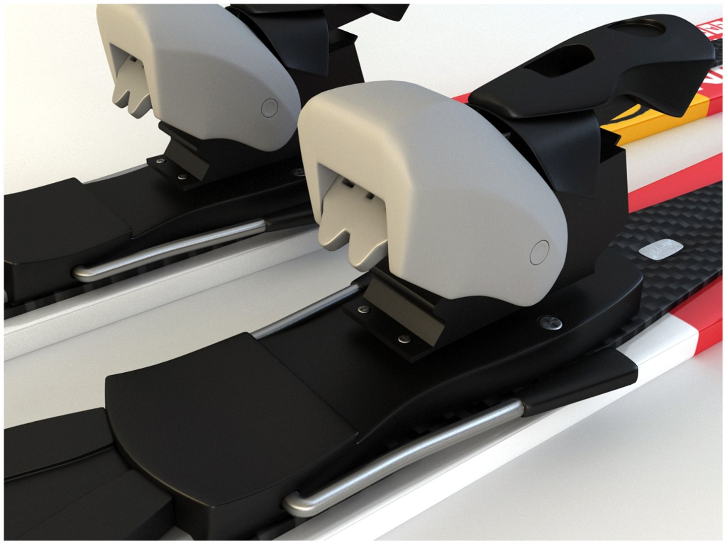 Alpine Solomon Skis 3d Model