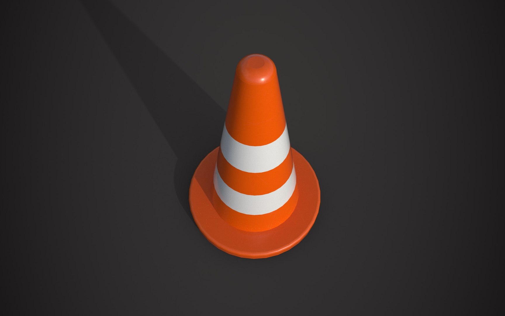 Plastic Traffic Cone Model - TurboSquid 1768836