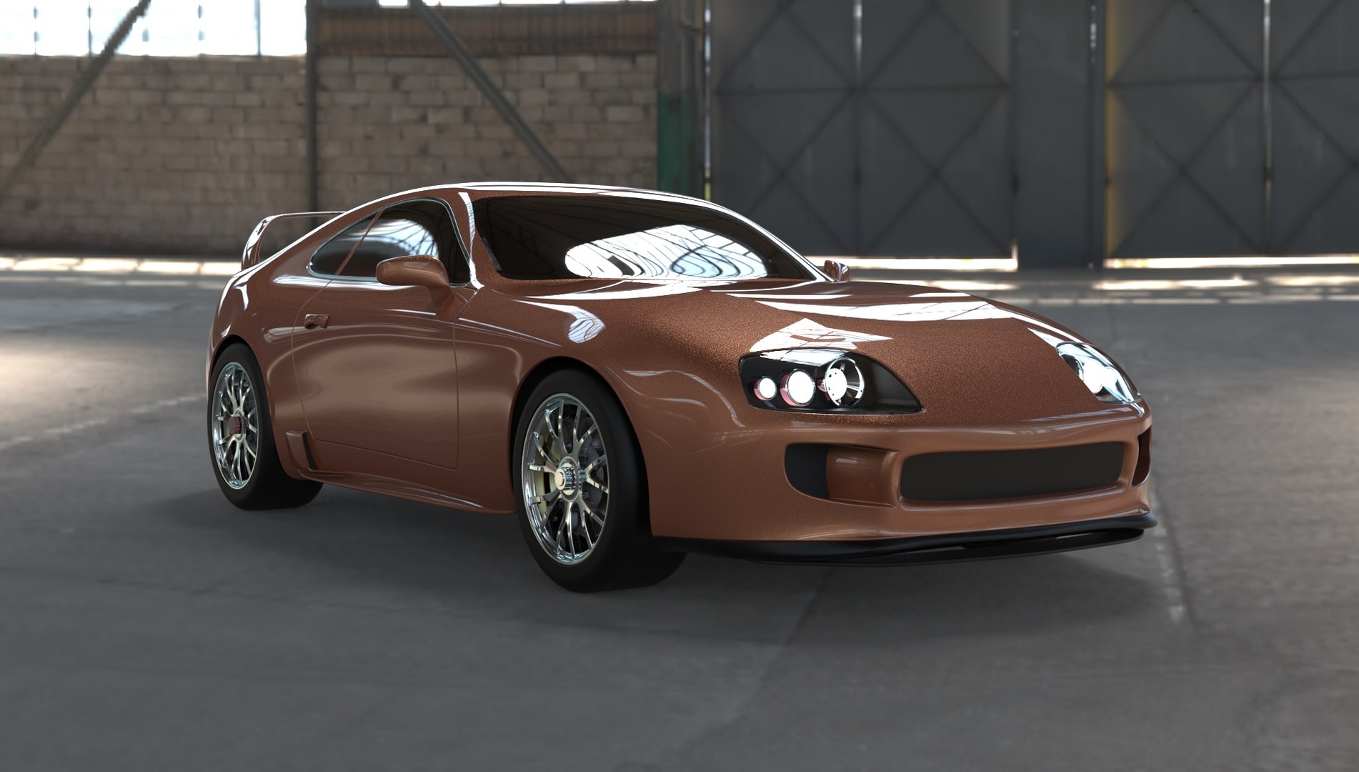 3D Toyota Supra MK4 3D CAD MODEL Model - TurboSquid 2232196