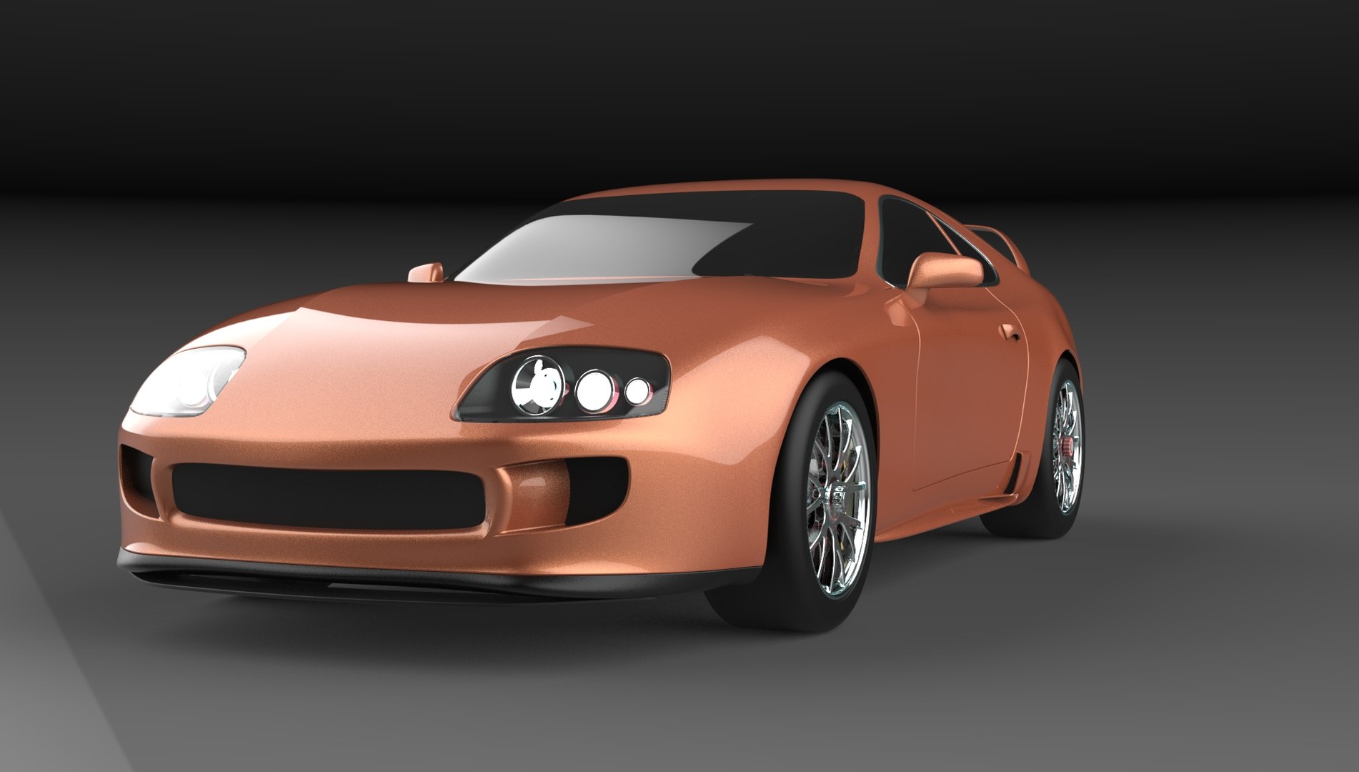 3D Toyota Supra MK4 3D CAD MODEL Model - TurboSquid 2232196