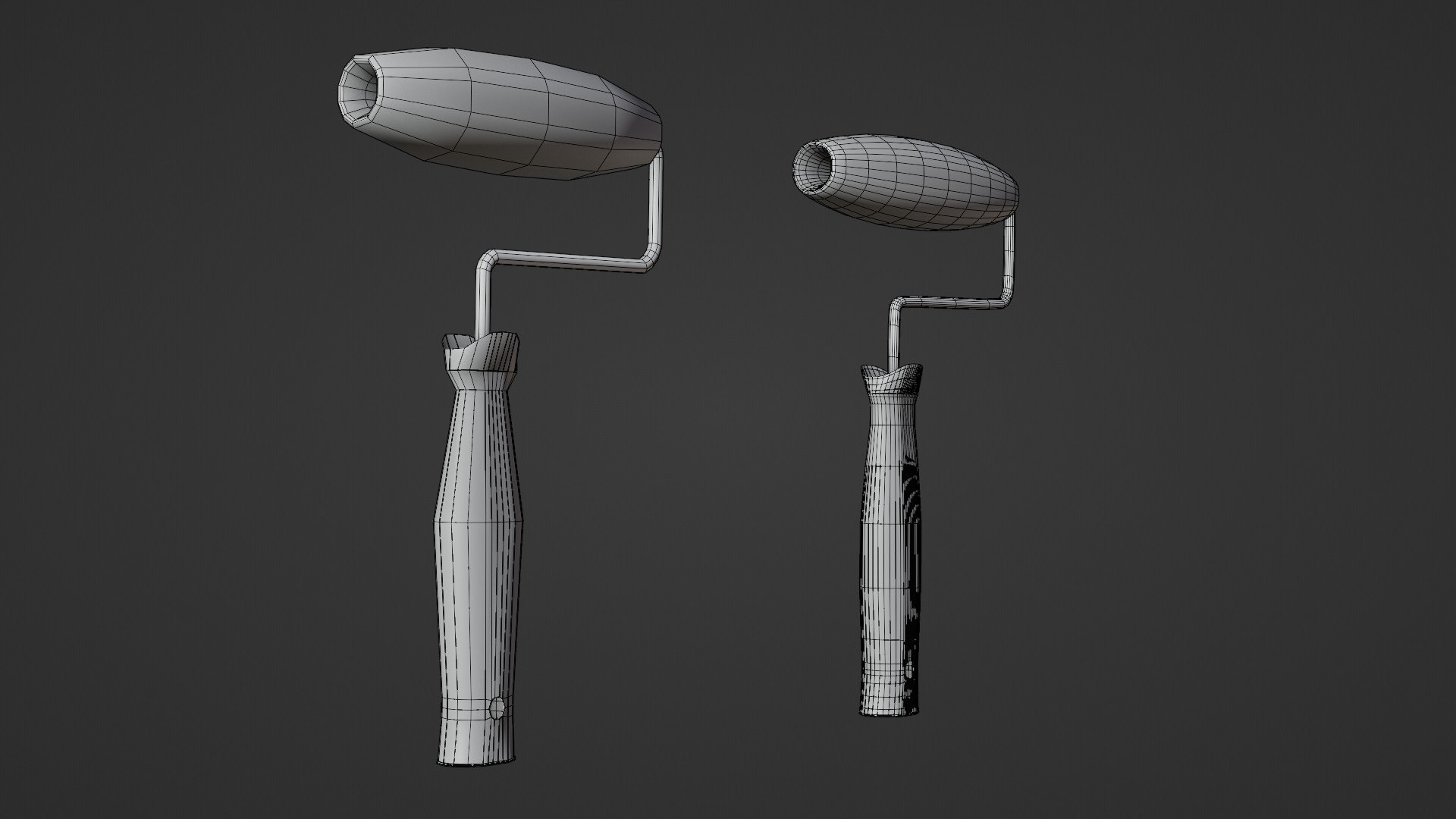 Paintbrush - Low And High Poly 3D Model - TurboSquid 1833475